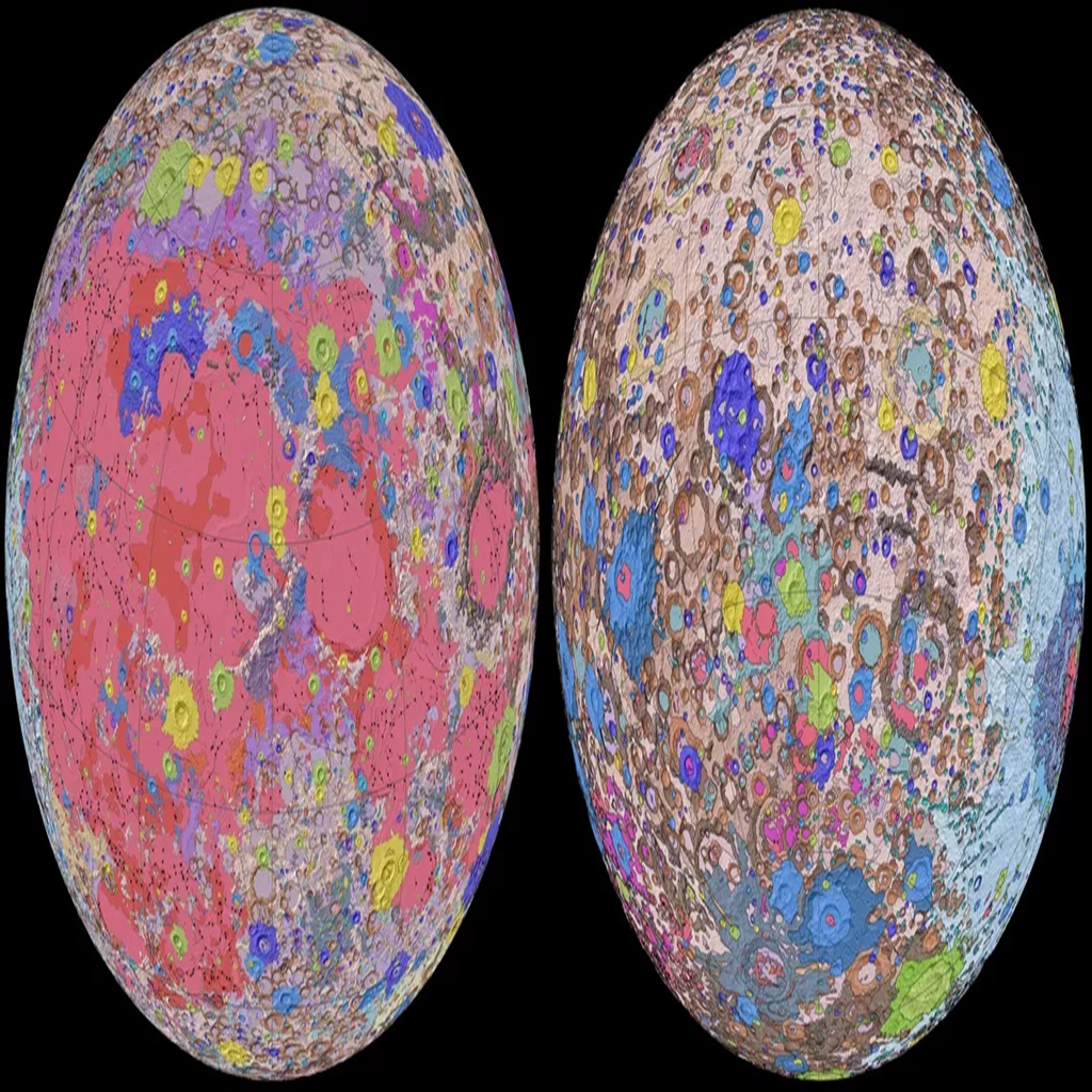 Astrônomos criam o primeiro mapa geológico da Lua | Dica da Diversão