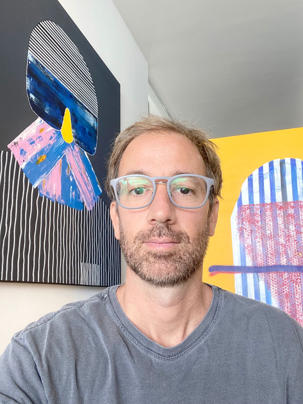 O artista plástico Bere abre a exposição ‘Identidade Coletiva II’ em ...